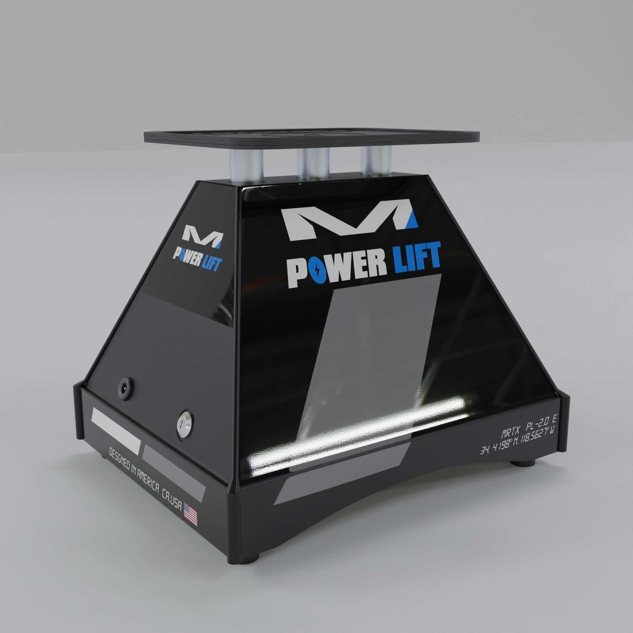 MATRIX POWER LIFT STAND 3D model | CGTrader