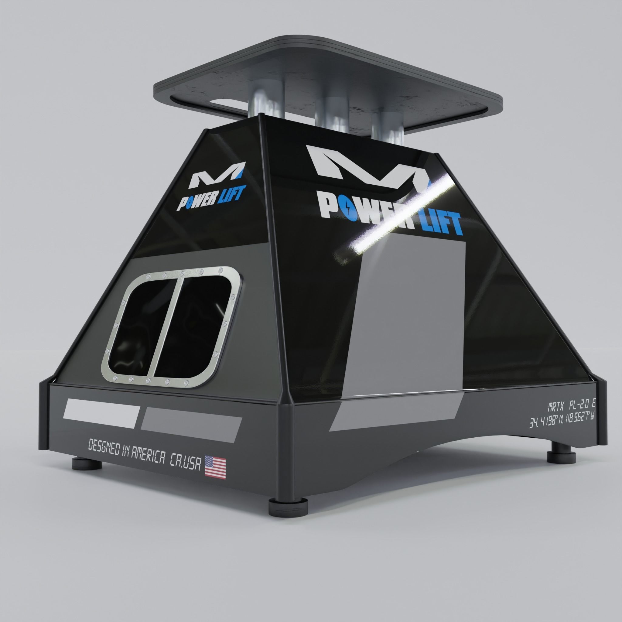 MATRIX POWER LIFT STAND 3D model | CGTrader