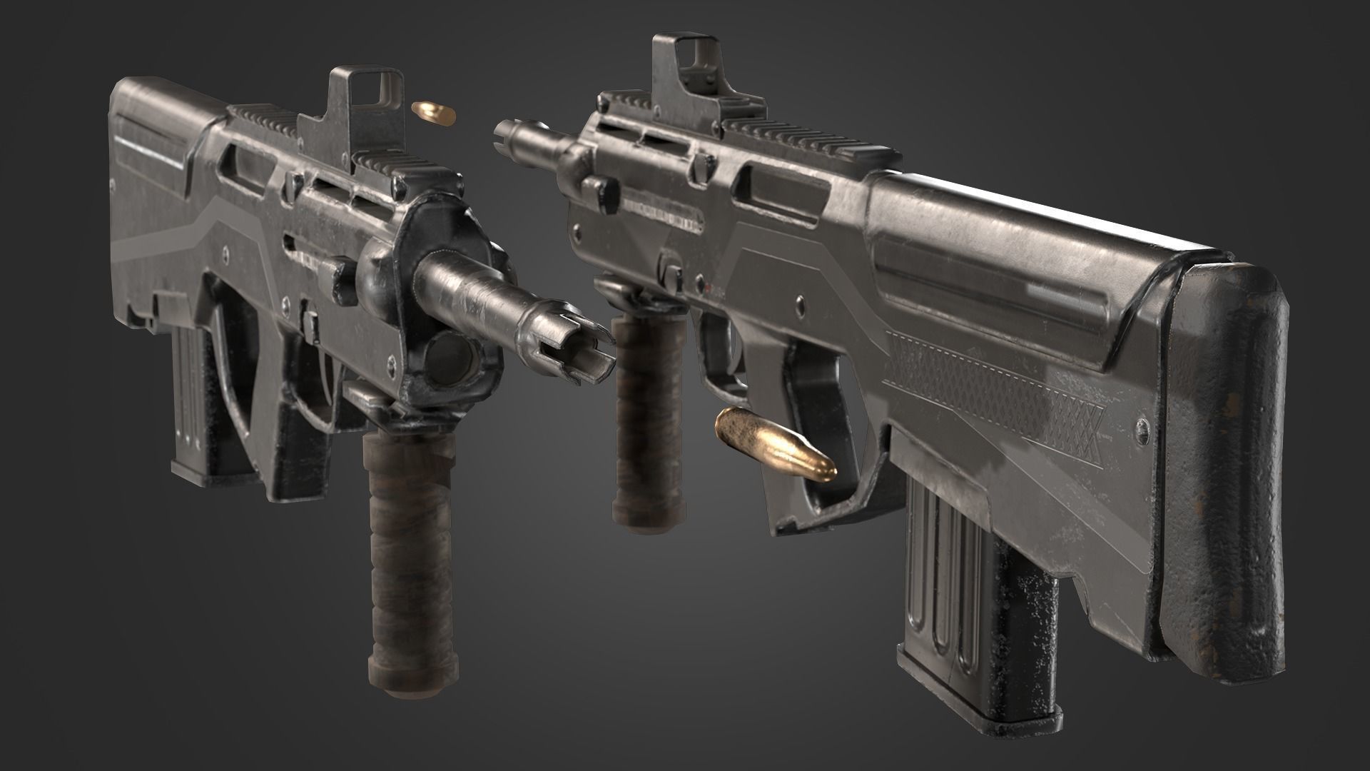 3D model Weapons Pack 5 VR / AR / low-poly | CGTrader