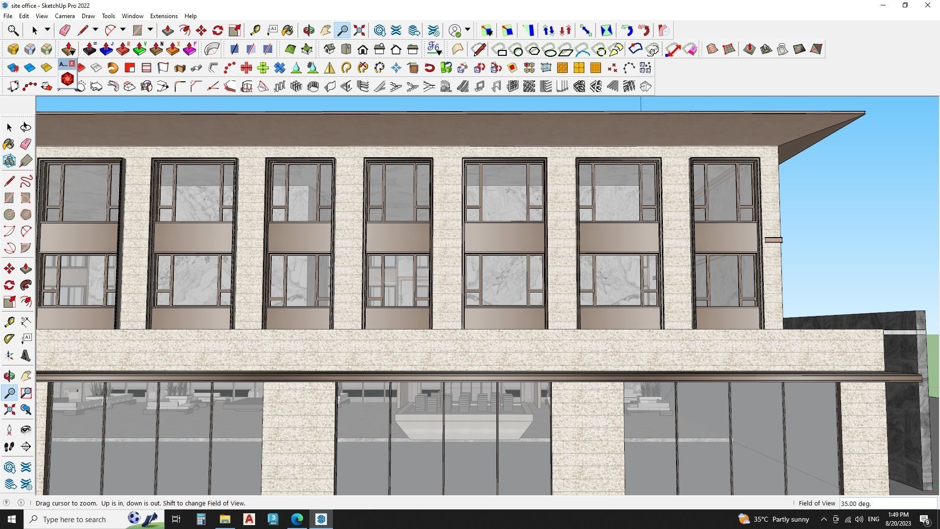 Modern office Building 3d model 3D model | CGTrader