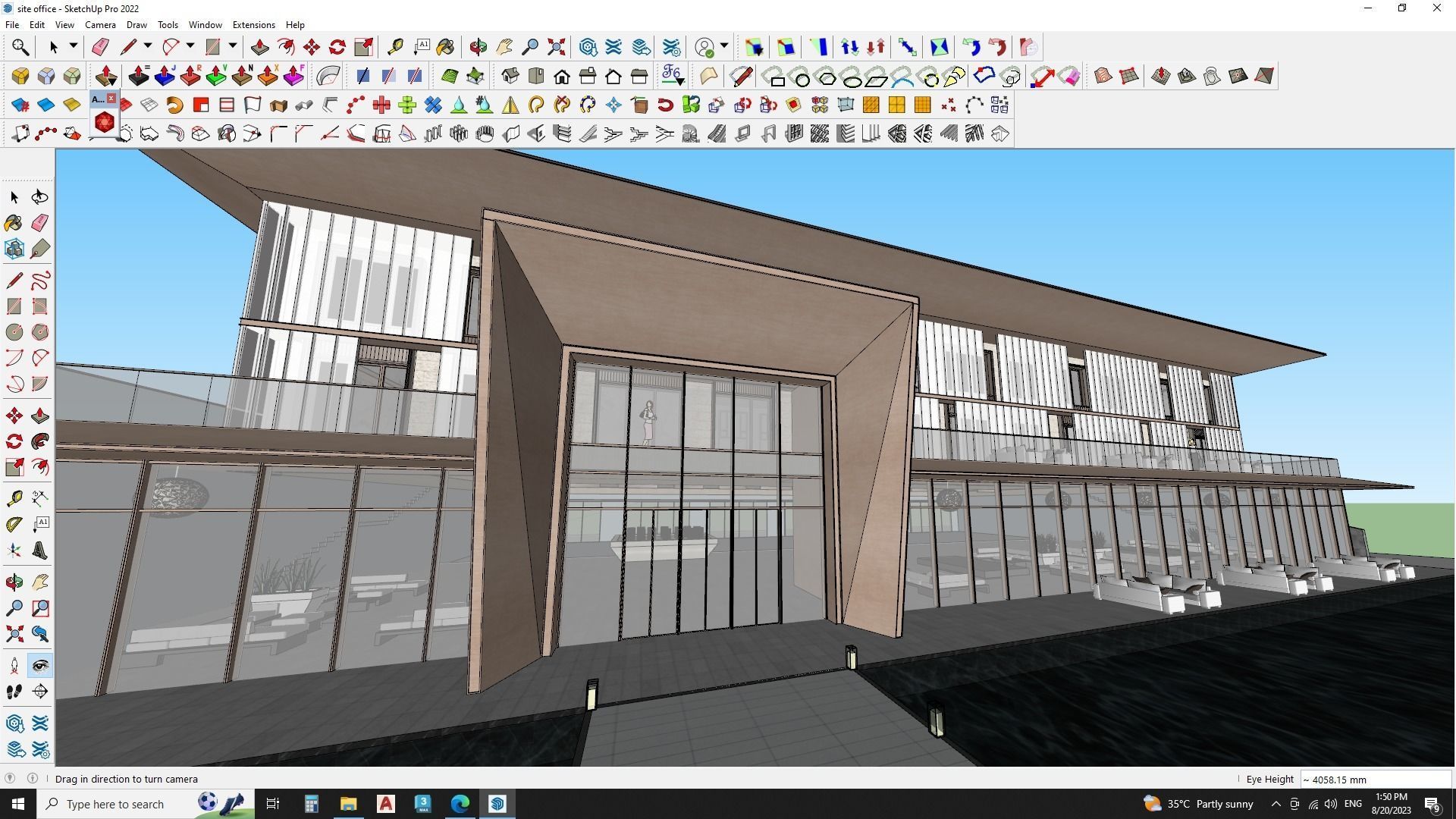 Modern office Building 3d model 3D model | CGTrader