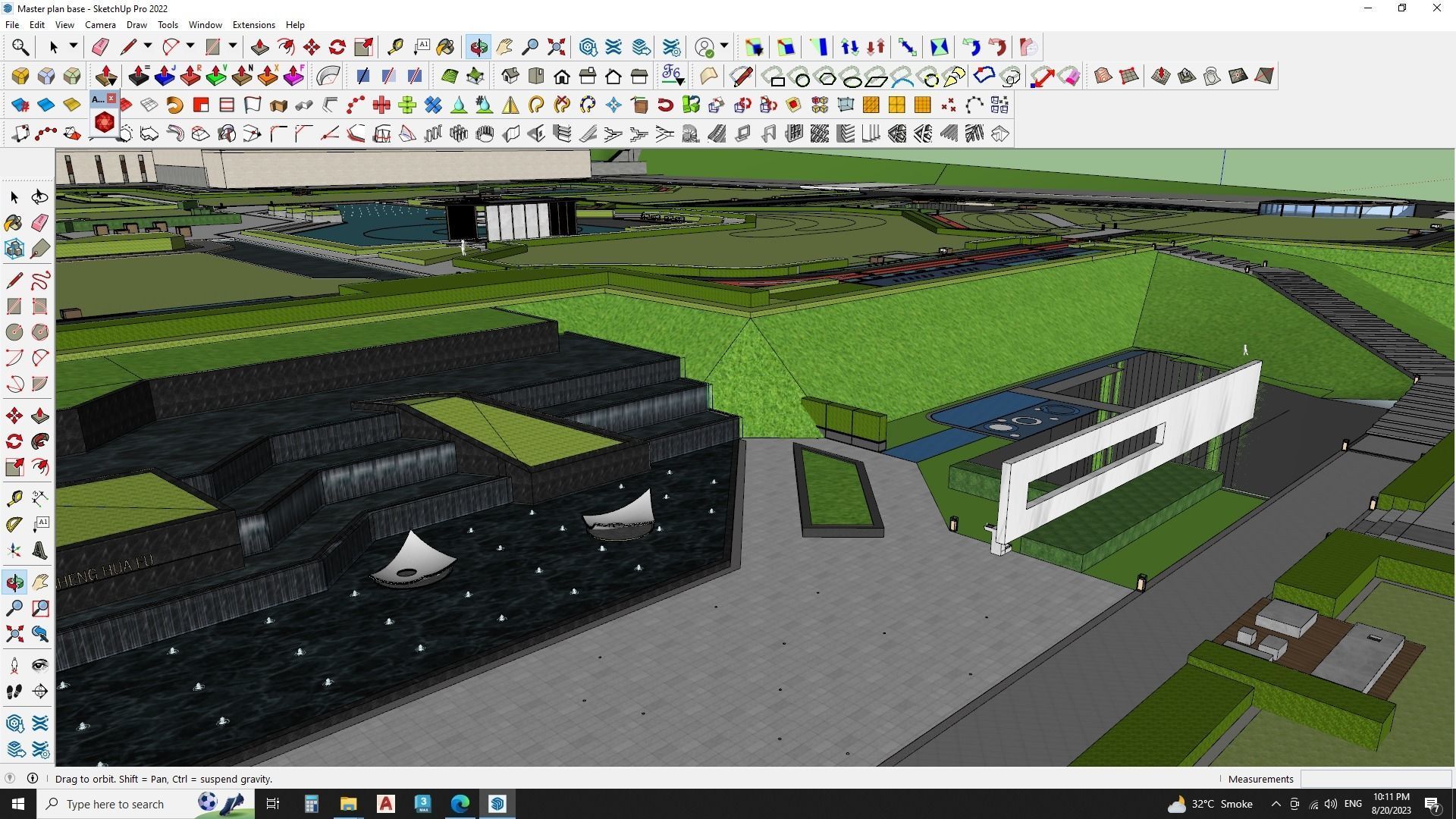 3D model of master plan landscape 3D model | CGTrader