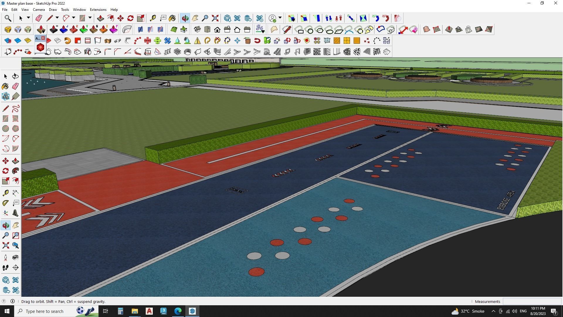 3D model of master plan landscape 3D model | CGTrader