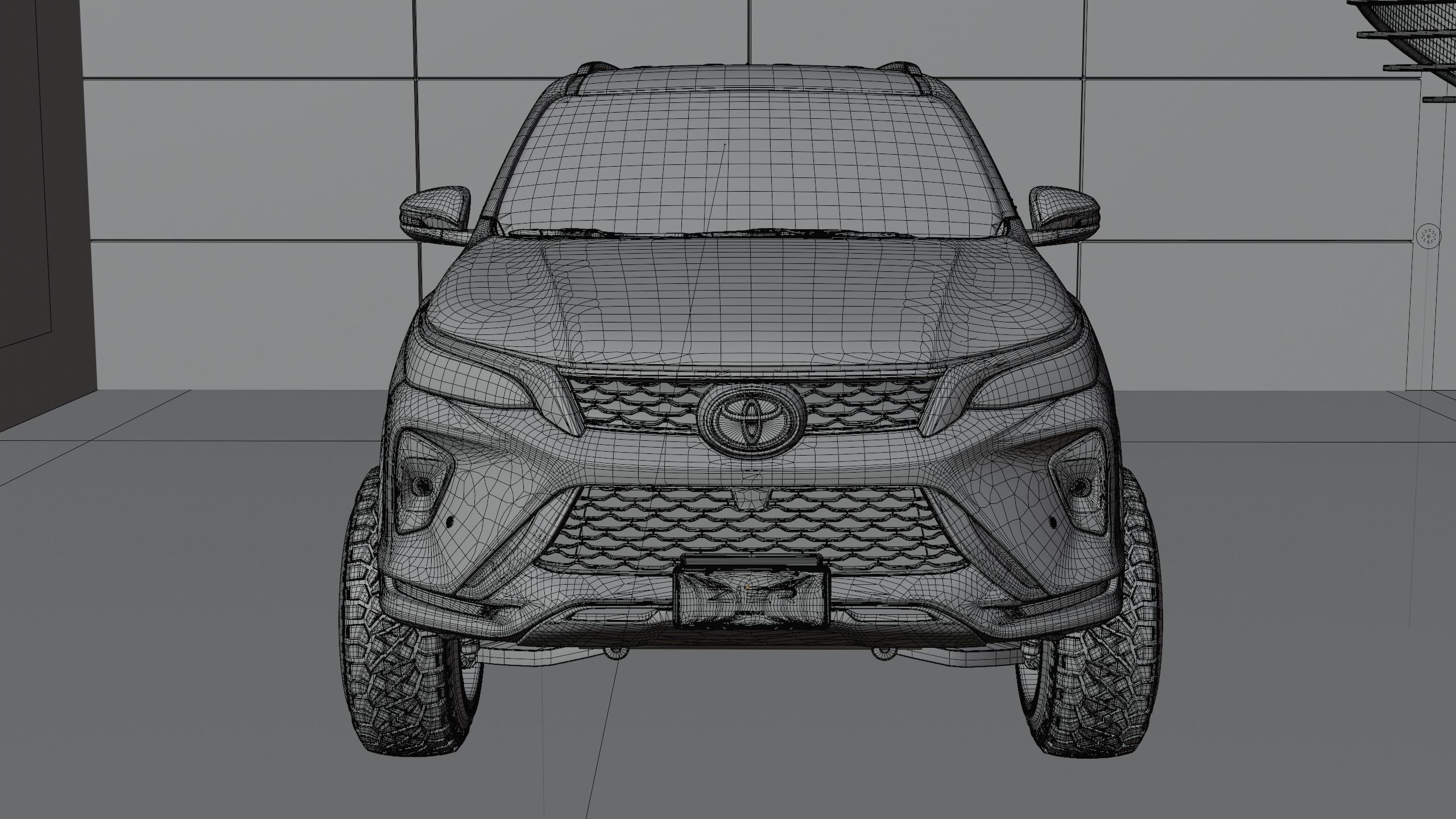 Toyota Fortuner 2022 3D model | CGTrader