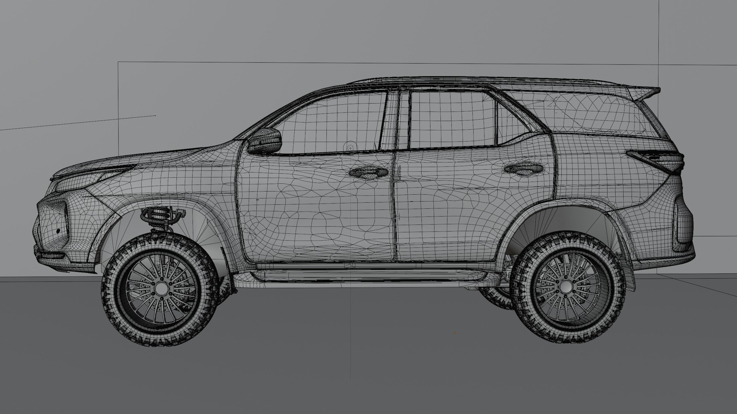 Toyota Fortuner 2022 3D model | CGTrader