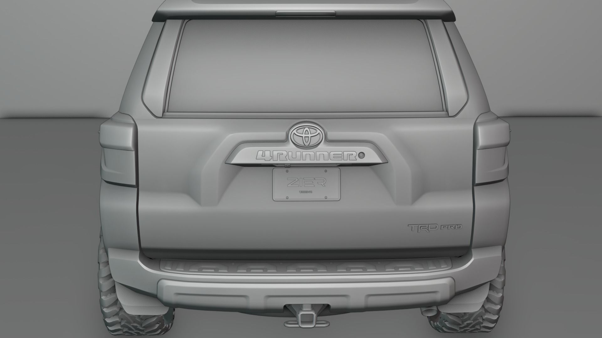 Toyota 4runner TRD 2023 3D model | CGTrader