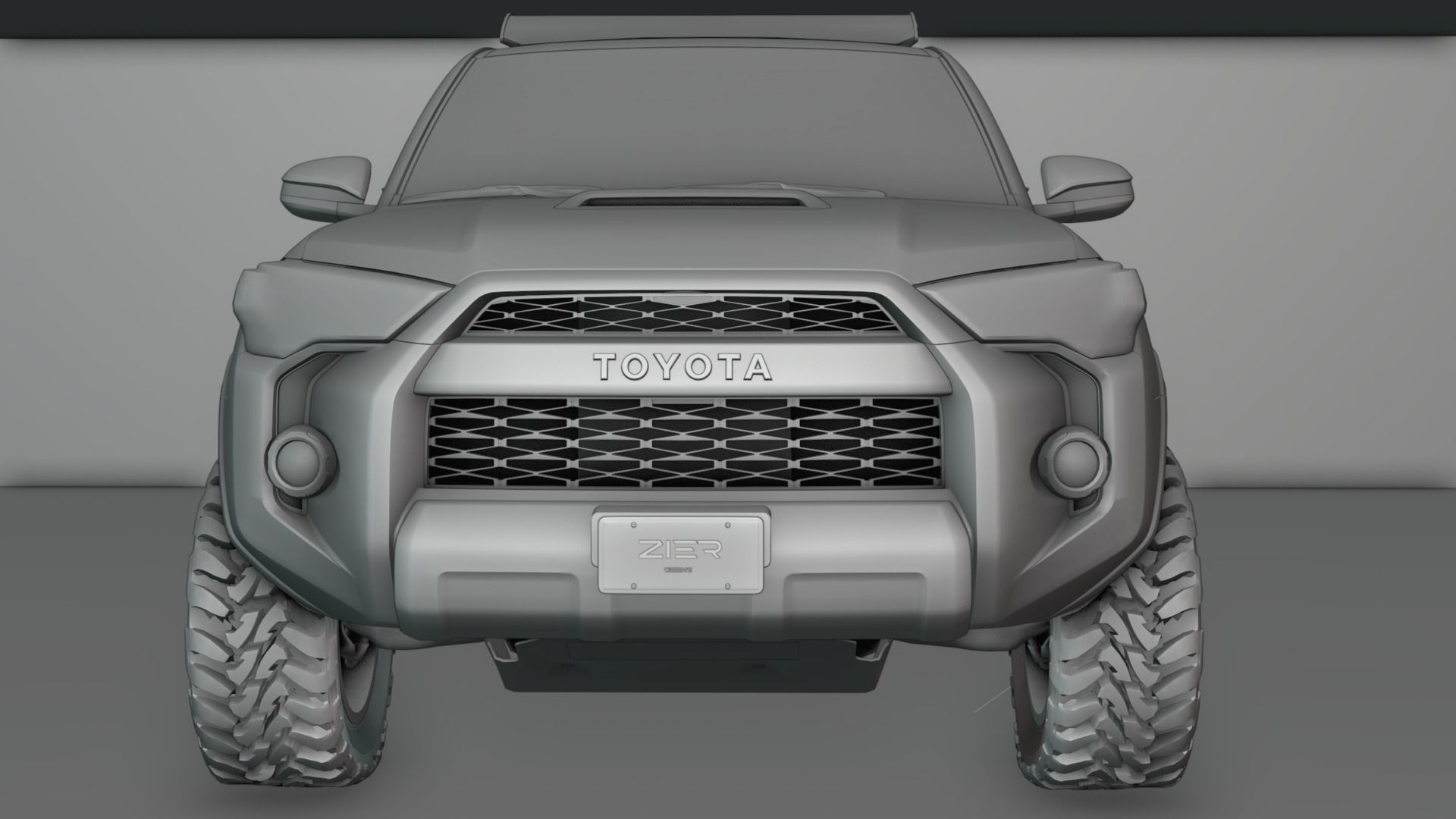 Toyota 4runner TRD 2023 3D model | CGTrader