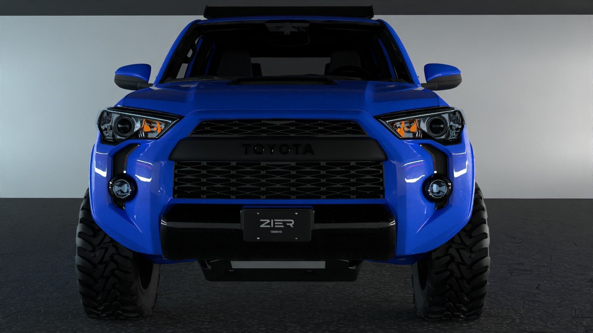 Toyota 4runner TRD 2023 3D model | CGTrader