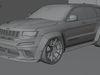 Jeep Grand Cherokee Trackhawk 2021 Bodykit 3D model | CGTrader