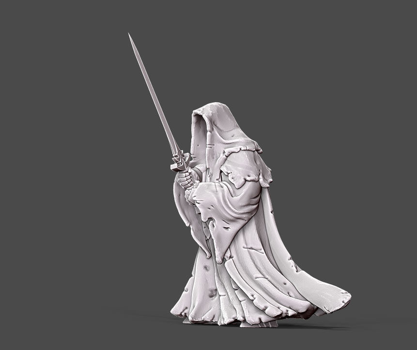 Wraith - 11 - 35mm scale 3D model 3D printable | CGTrader