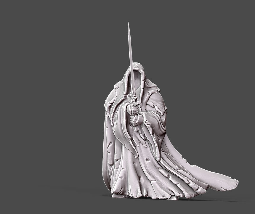 Wraith - 11 - 35mm scale 3D model 3D printable | CGTrader