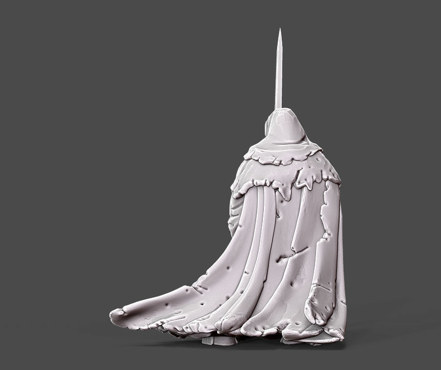 Wraith - 11 - 35mm scale 3D model 3D printable | CGTrader