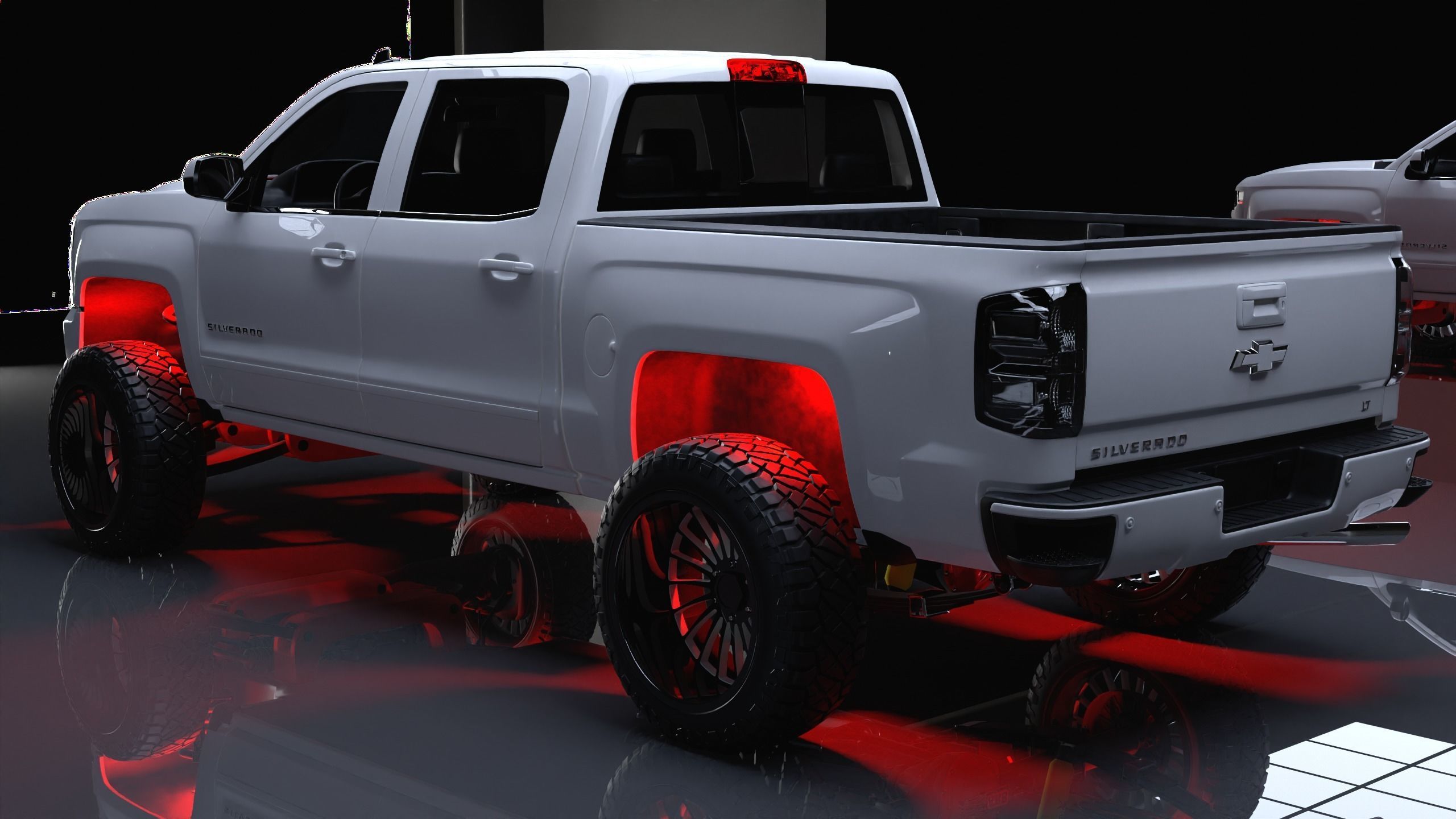 Chevrolet Silverado LT Z71 Cab 3D model | CGTrader