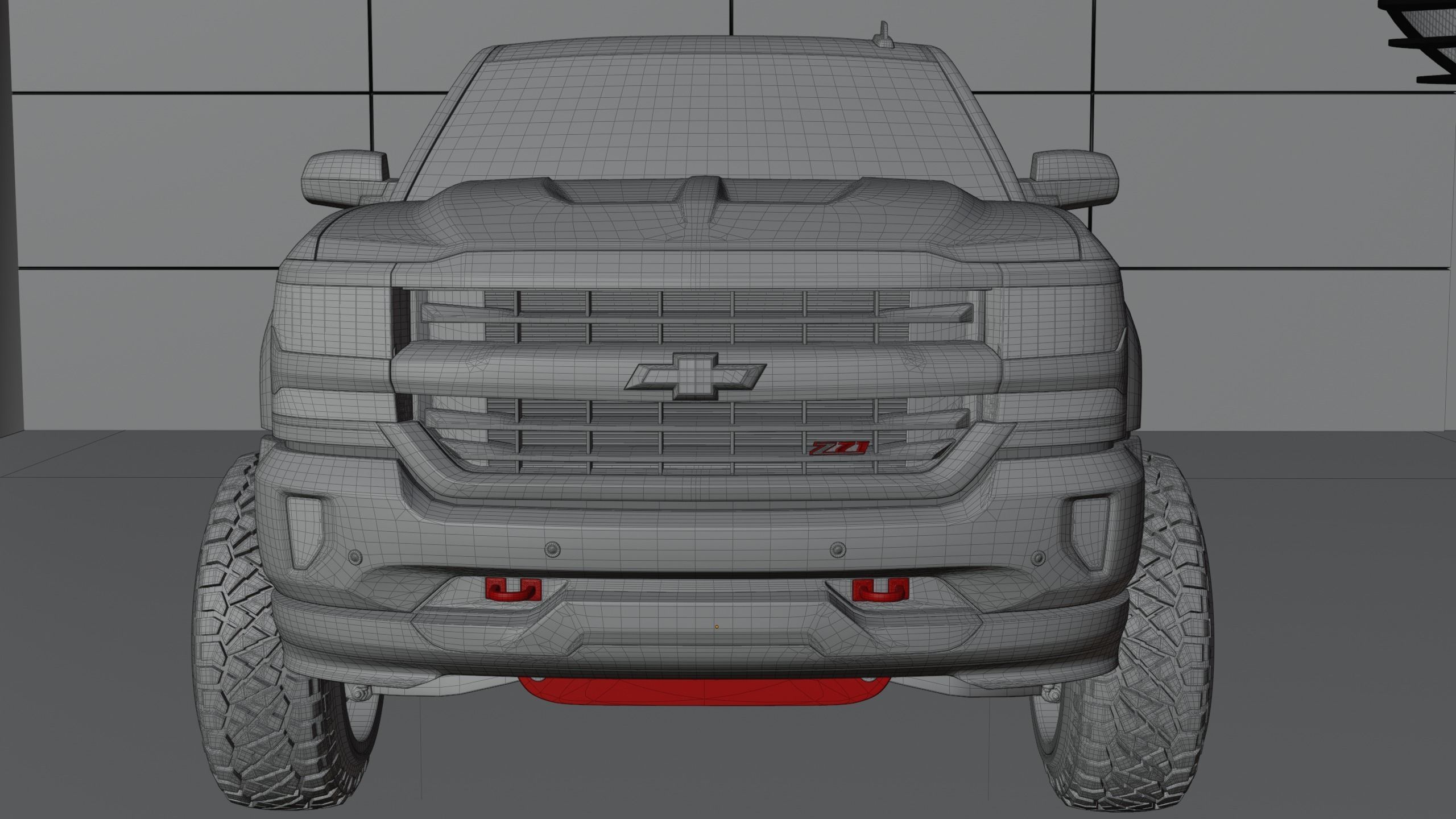 Chevrolet Silverado LT Z71 Cab 3D model | CGTrader