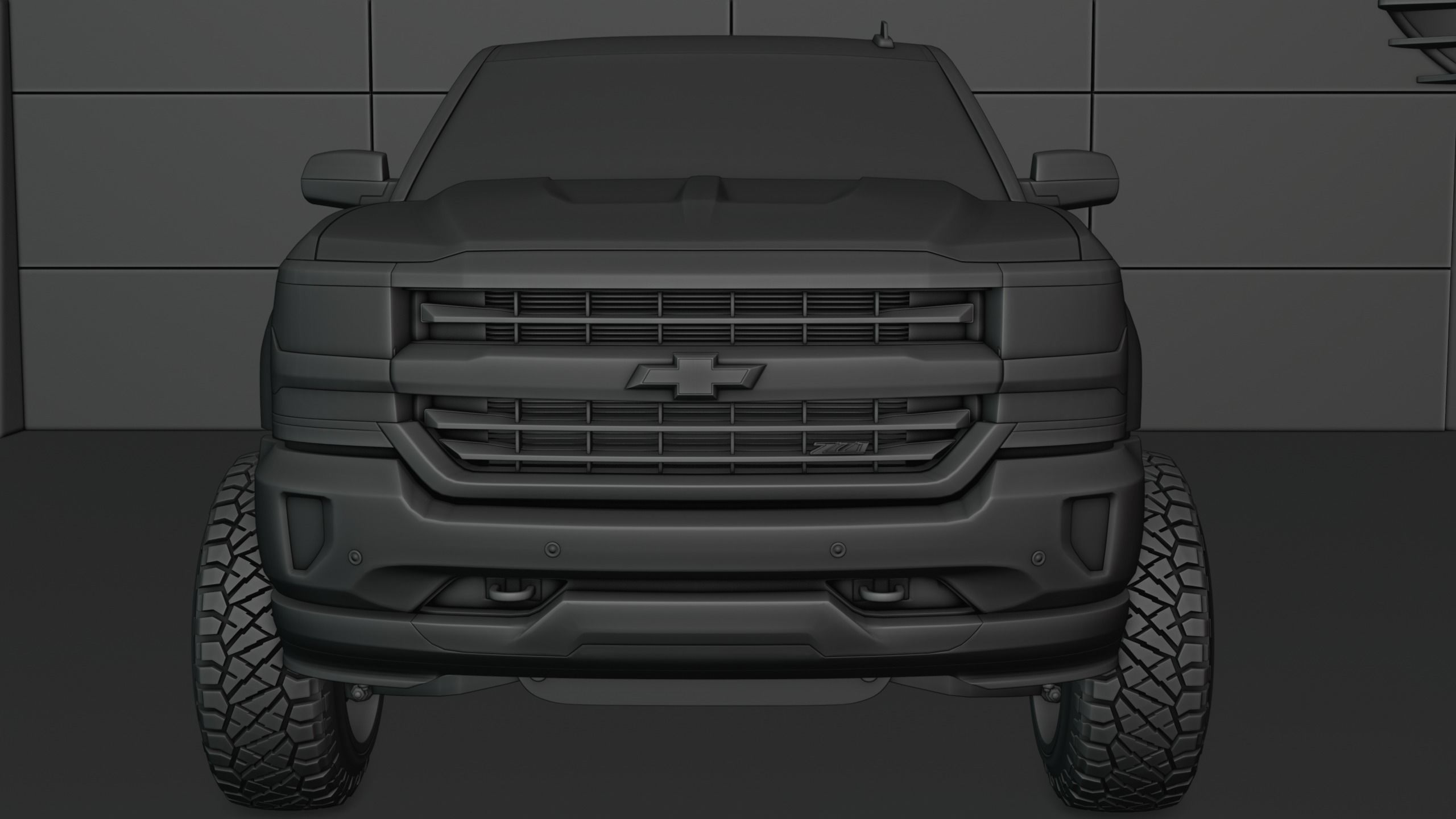 Chevrolet Silverado LT Z71 Cab 3D model | CGTrader