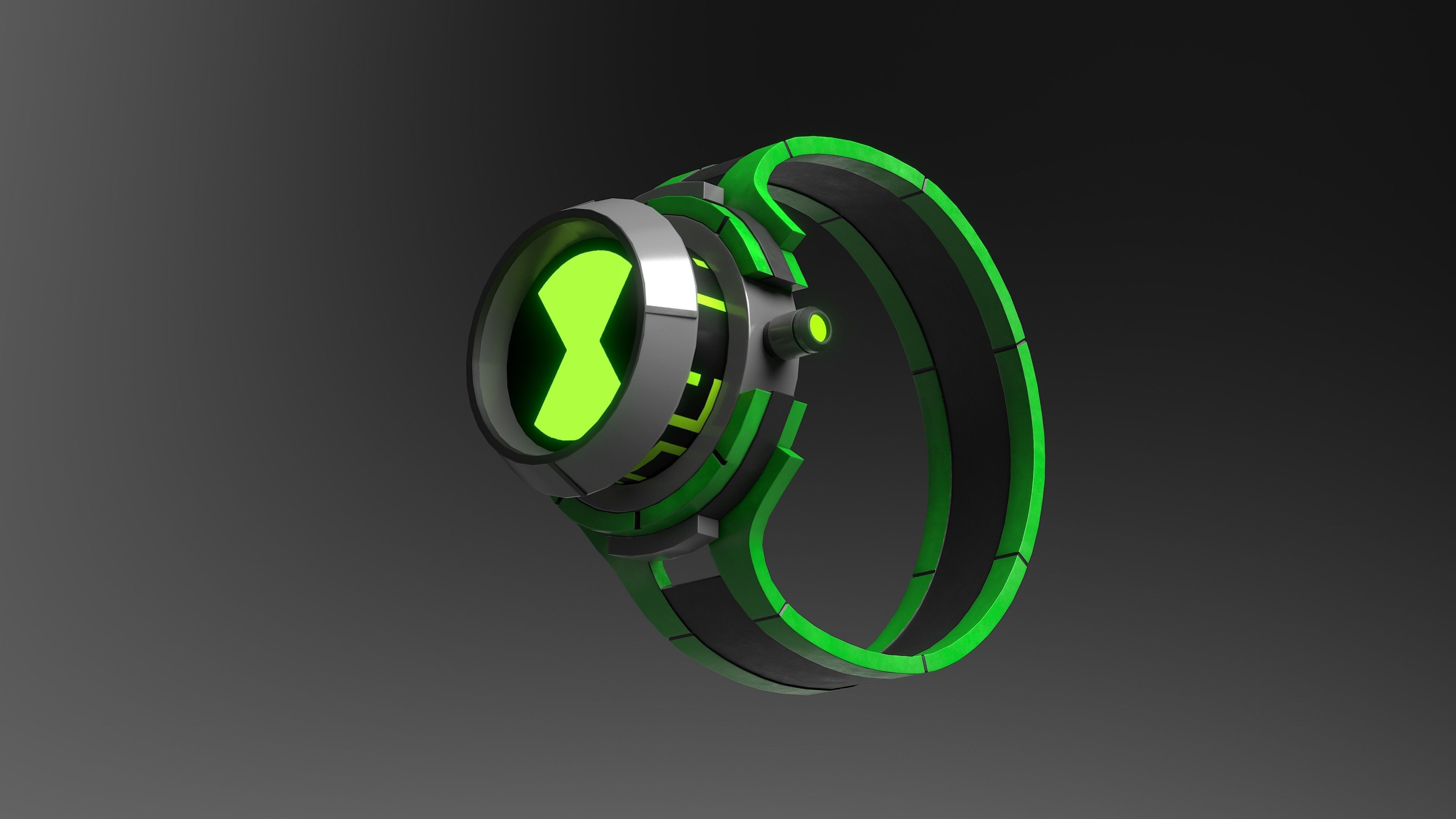 3D model Omnitrix Upgraded VR / AR / low-poly | CGTrader