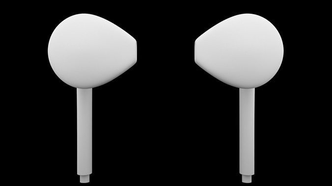 Earphones 3D model | CGTrader