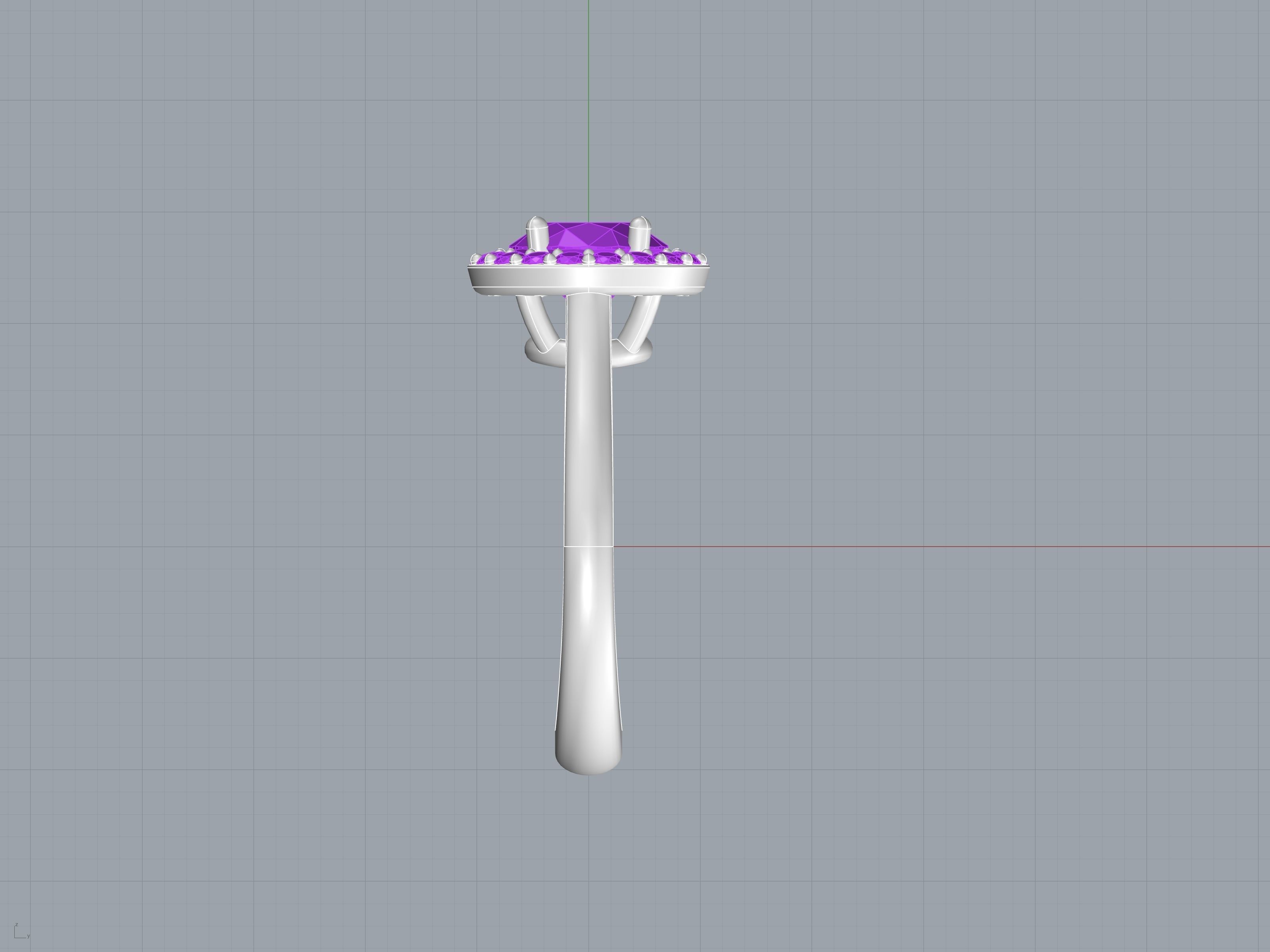 Simple Halo ring 3d model for 3d print 3D model 3D printable | CGTrader
