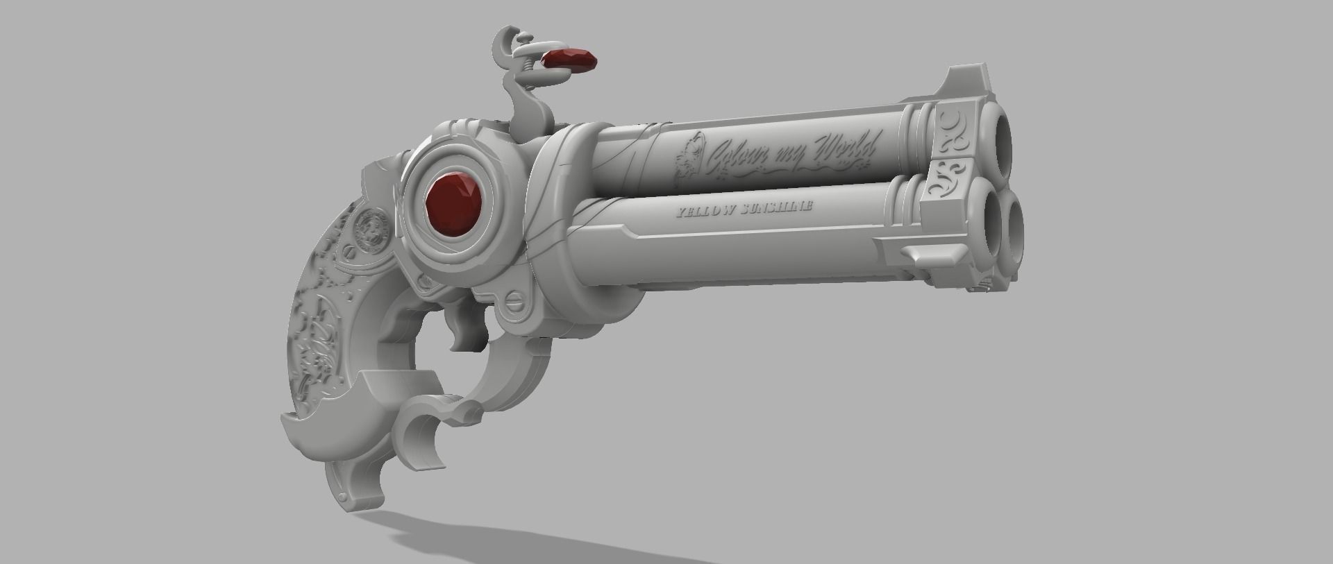 Bayonetta Colour my world 3D model 3D printable | CGTrader