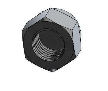 M8 Cap Nut 3D model | CGTrader