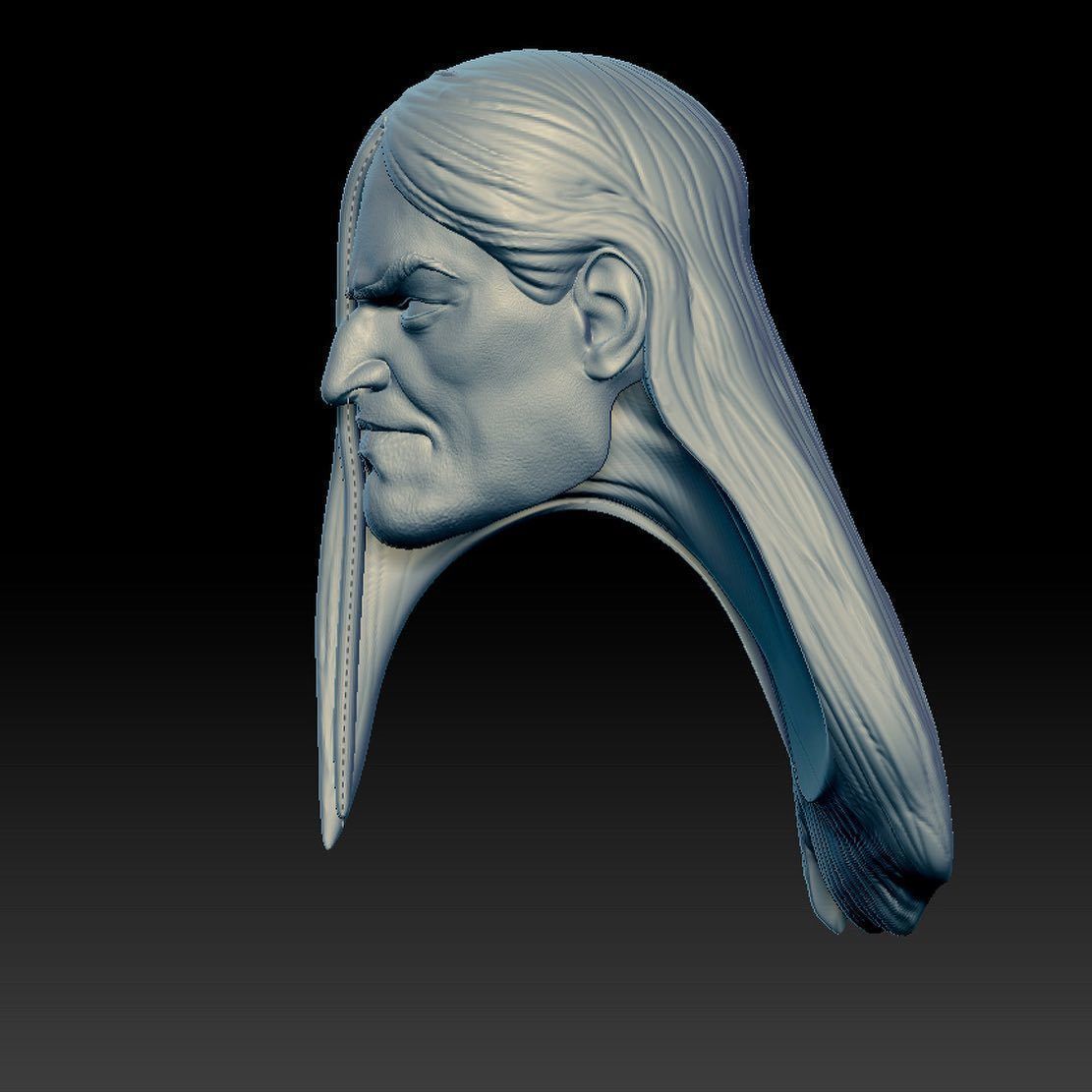 Metal head Nathan 3D model 3D printable | CGTrader