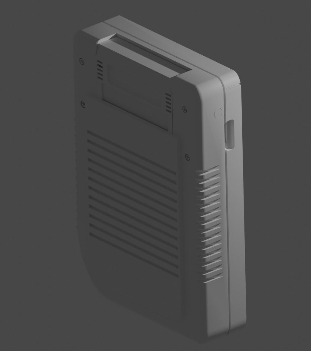 Original GameBoy 3D model | CGTrader