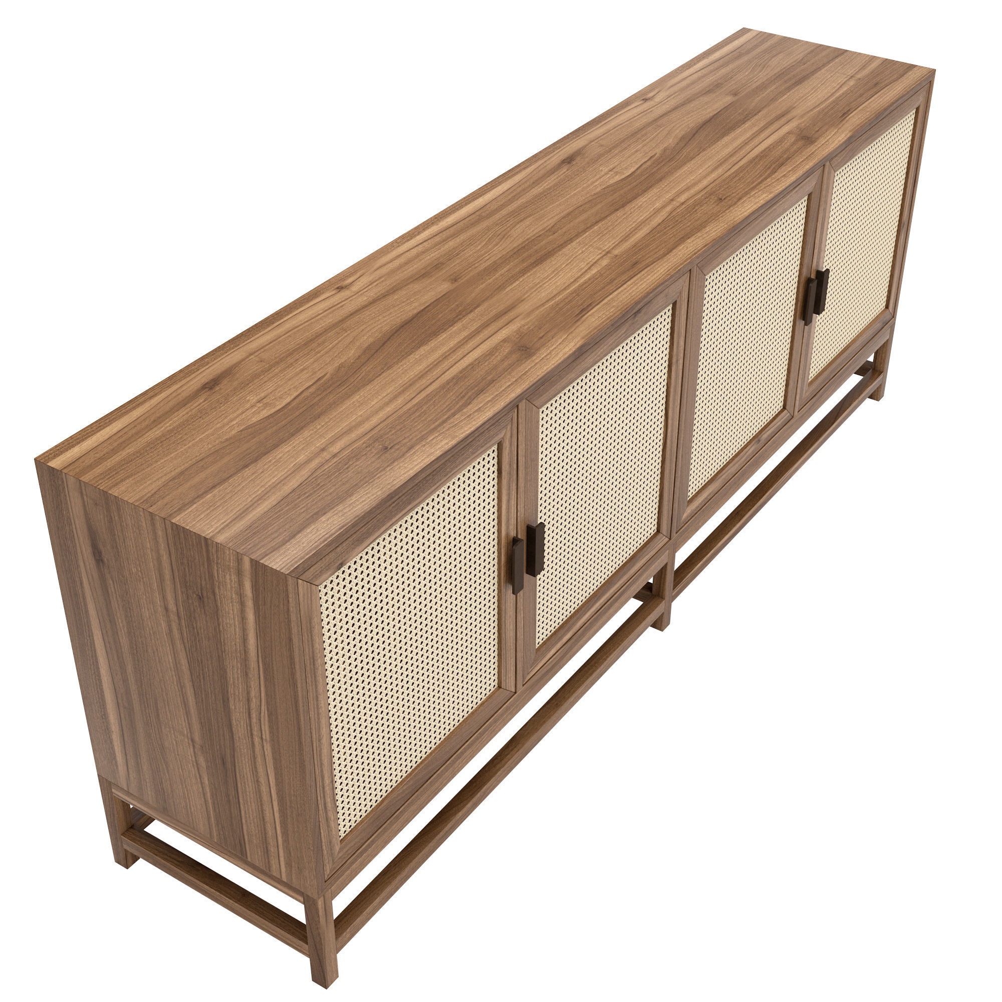 Exotic Indonesian Sideboard 3D model | CGTrader