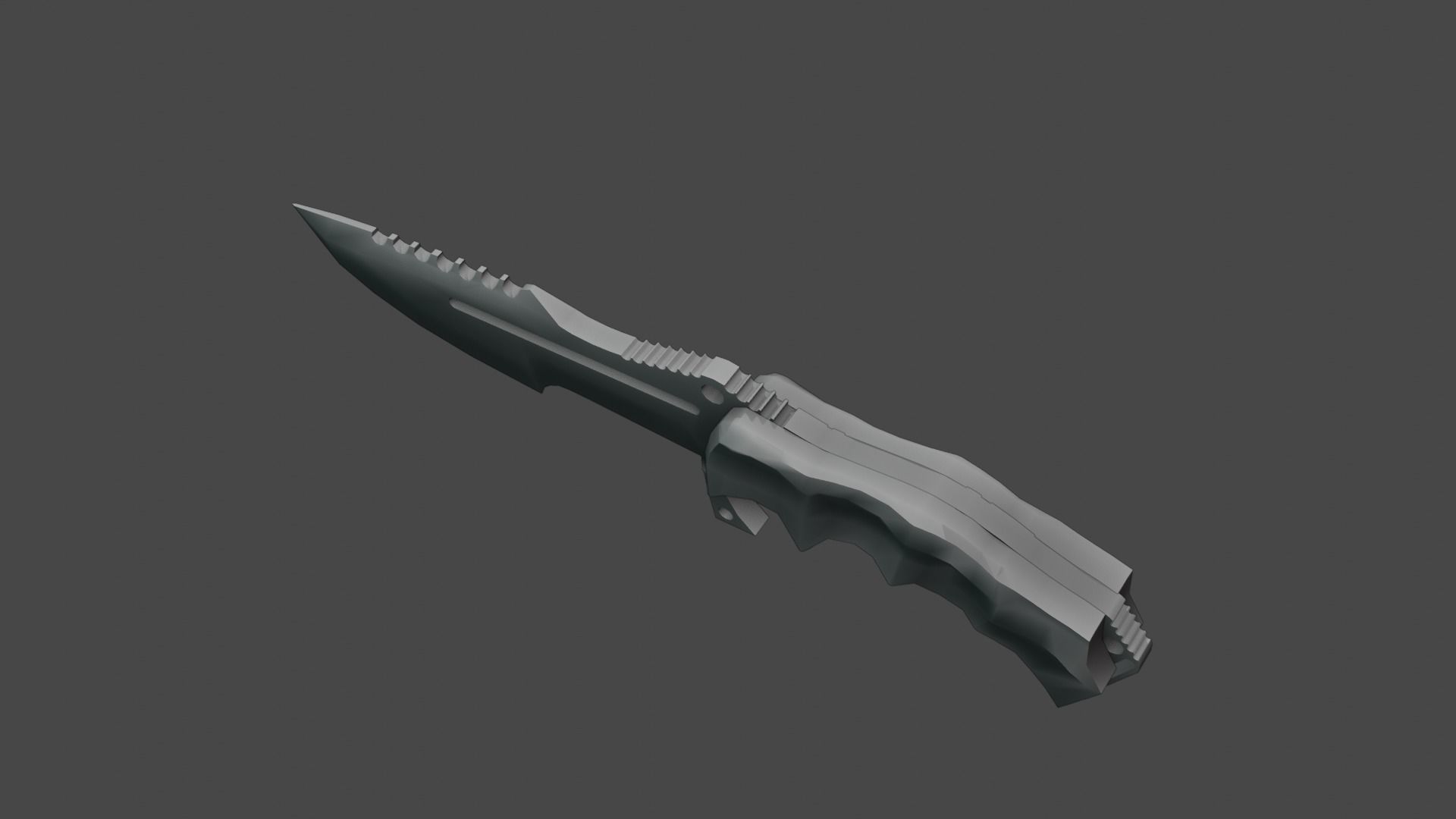 Hand Knife free 3D model | CGTrader