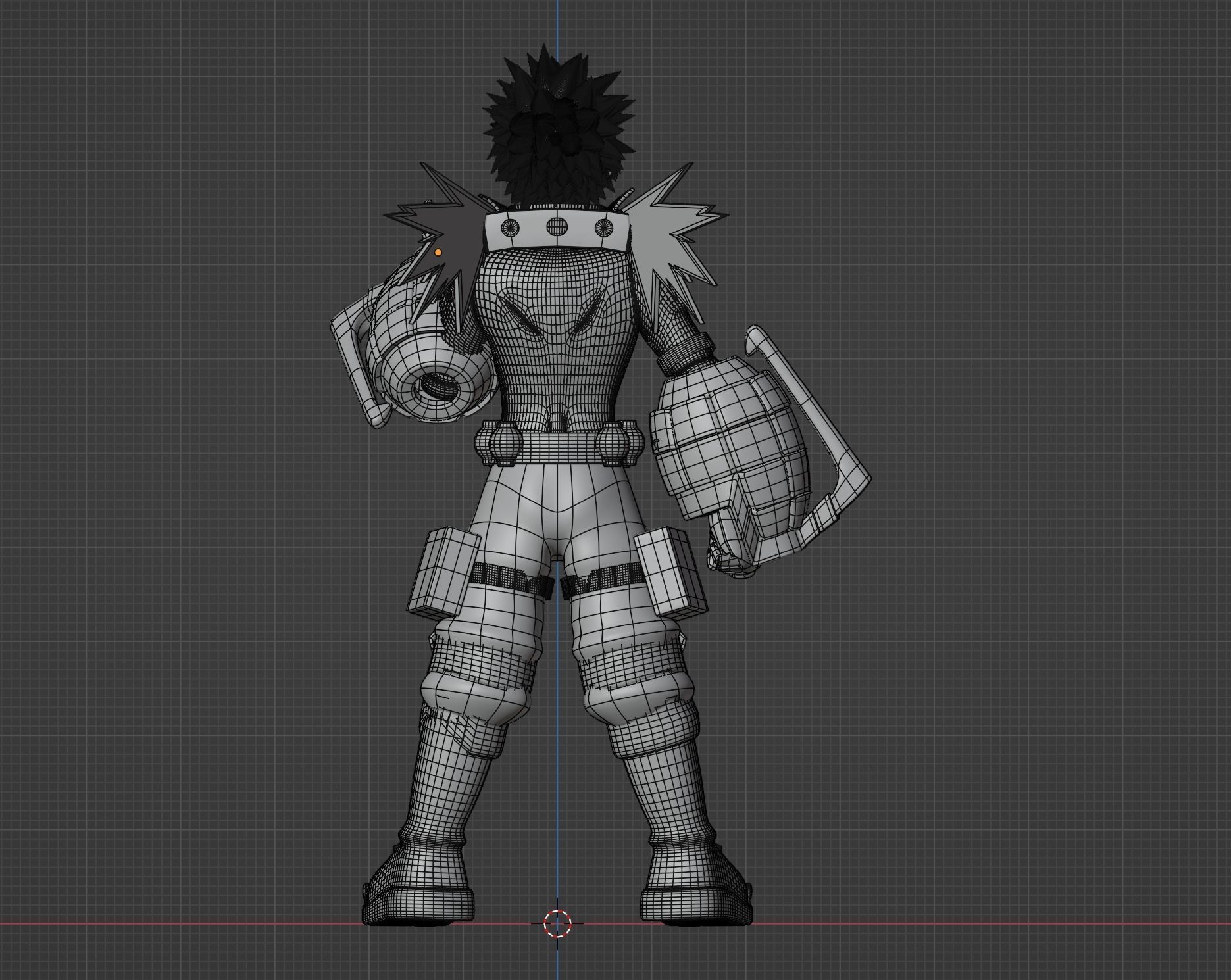 Katsuki Bakugo - My Hero Academia 3D model rigged | CGTrader