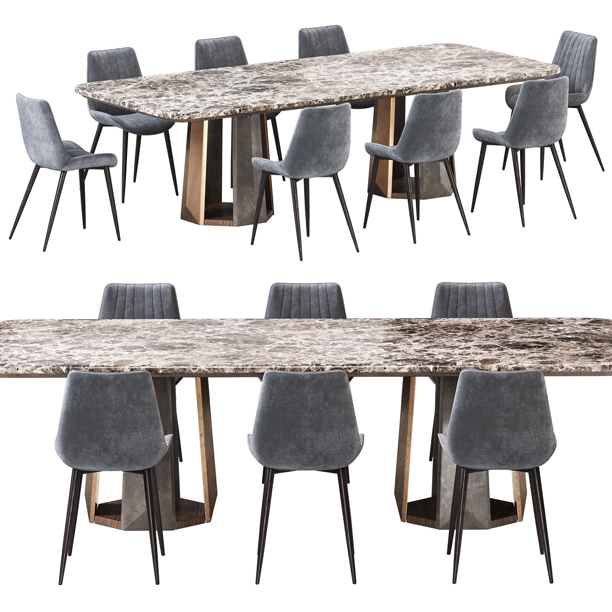 Kandinsky Dining Table 3D model | CGTrader