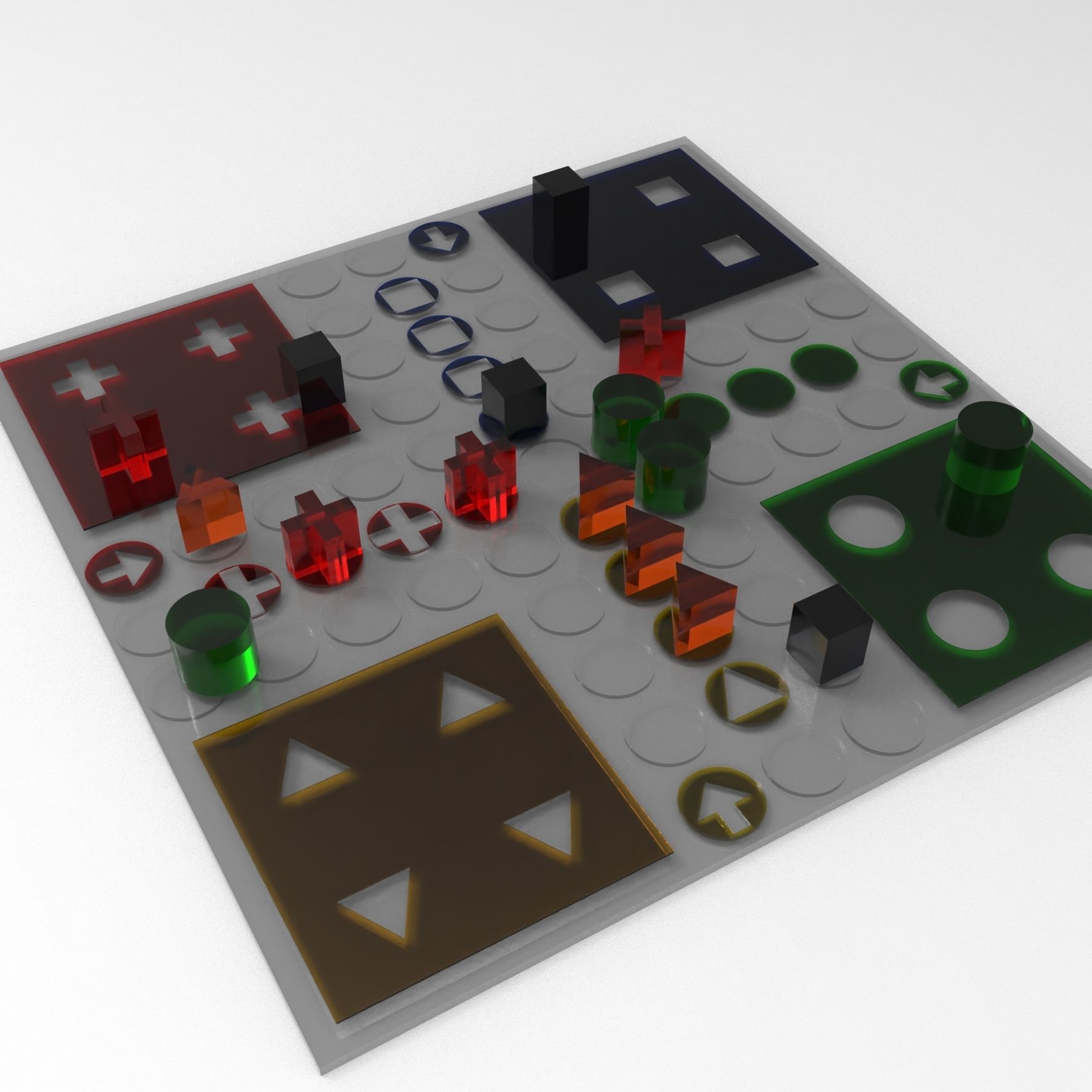 Ludo board game 3D model 3D printable | CGTrader