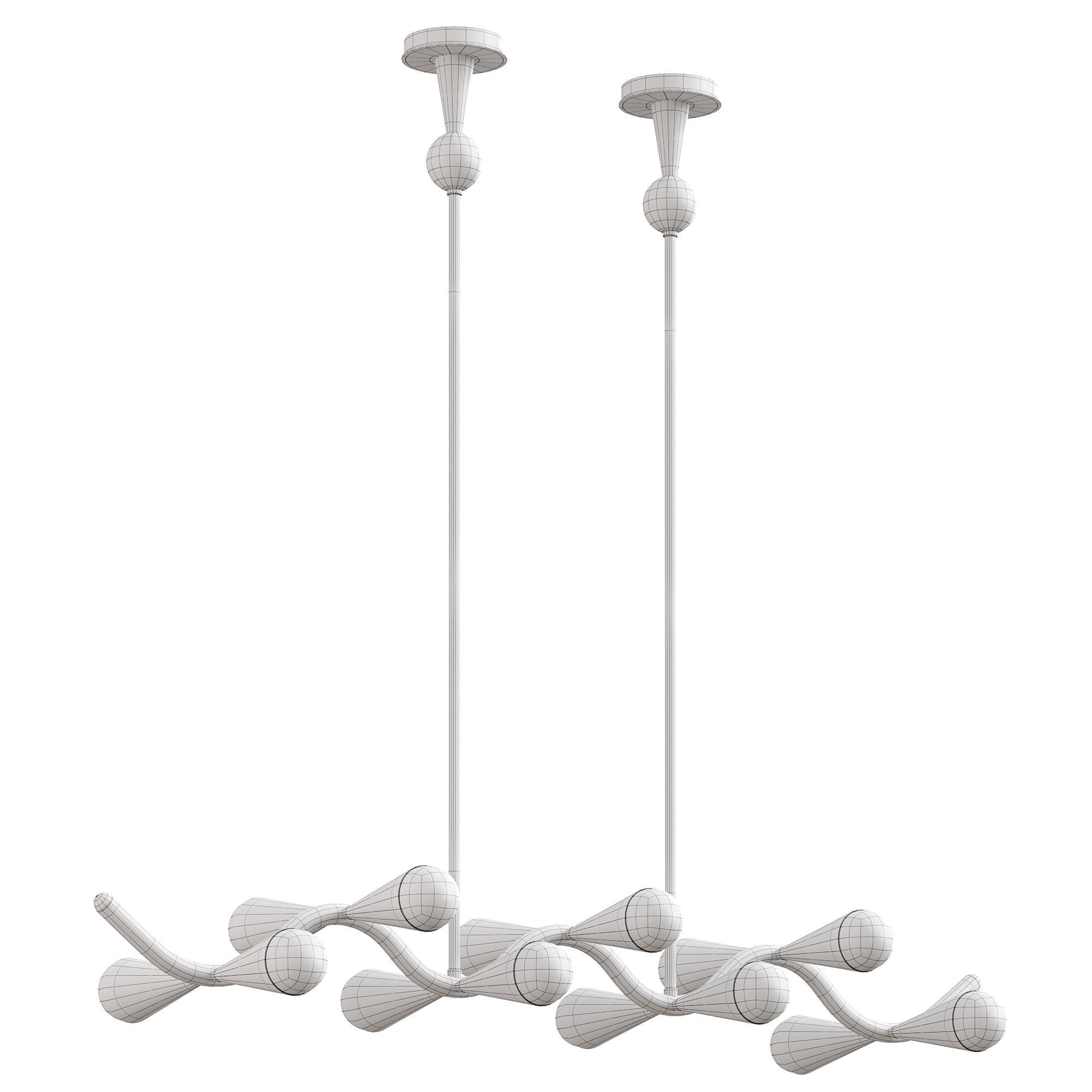 Caracas Wave 14 Light 3D model | CGTrader