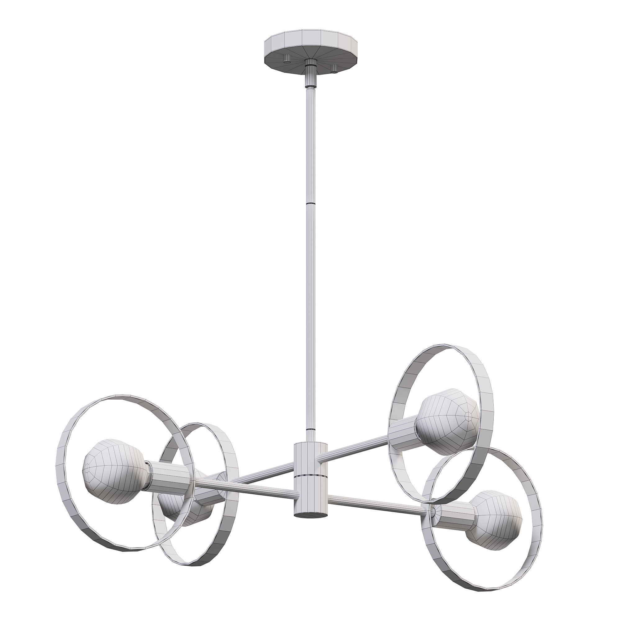 Desi Chandelier by lightology 3D model | CGTrader