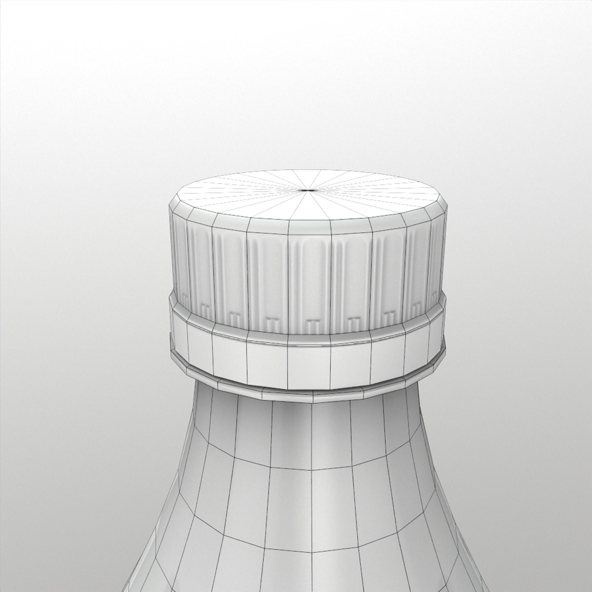 3D model Soda Bottle Empty Low Poly VR / AR / low-poly | CGTrader