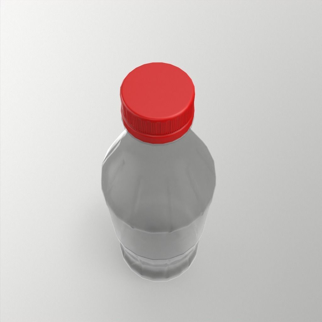 3D model Soda Bottle Empty Low Poly VR / AR / low-poly | CGTrader