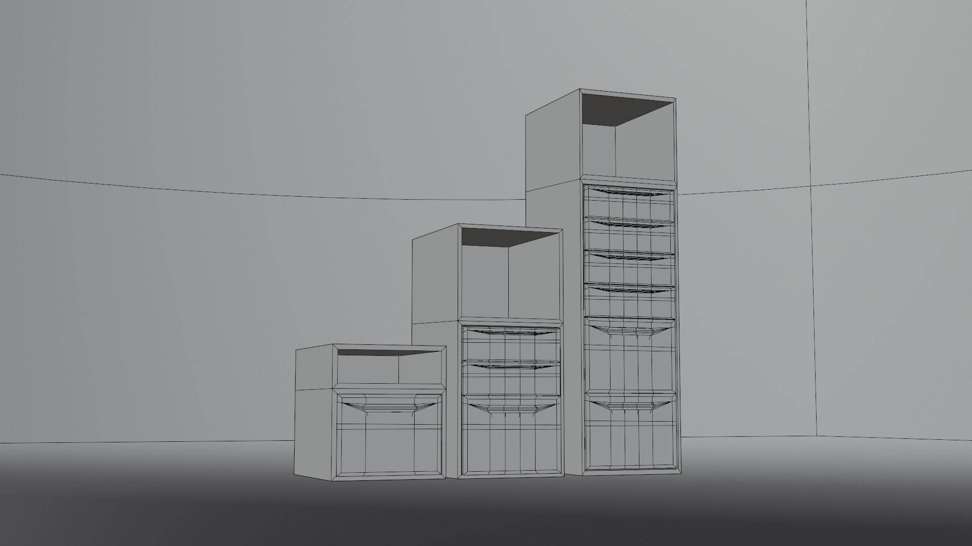 3D model Realistic Drawer room design VR / AR / low-poly | CGTrader