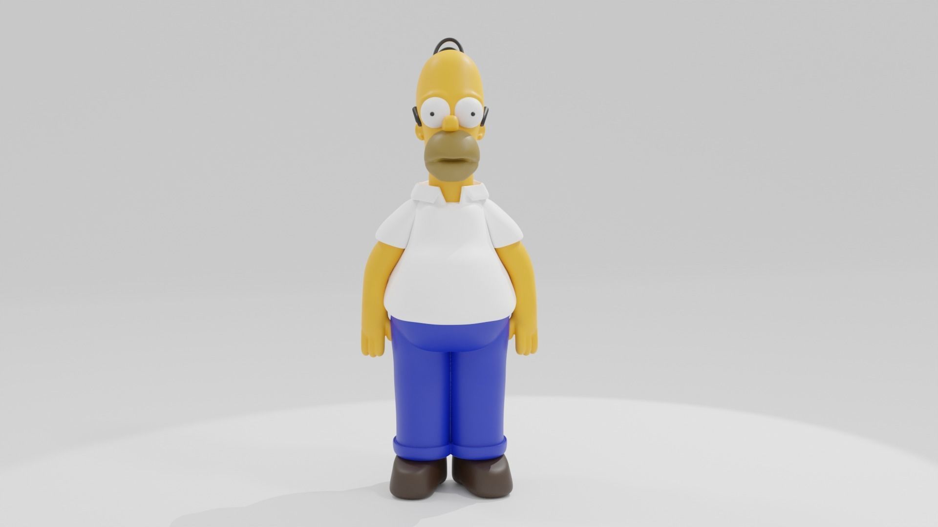 Homer Simpson The Simpsons character 3D model | CGTrader