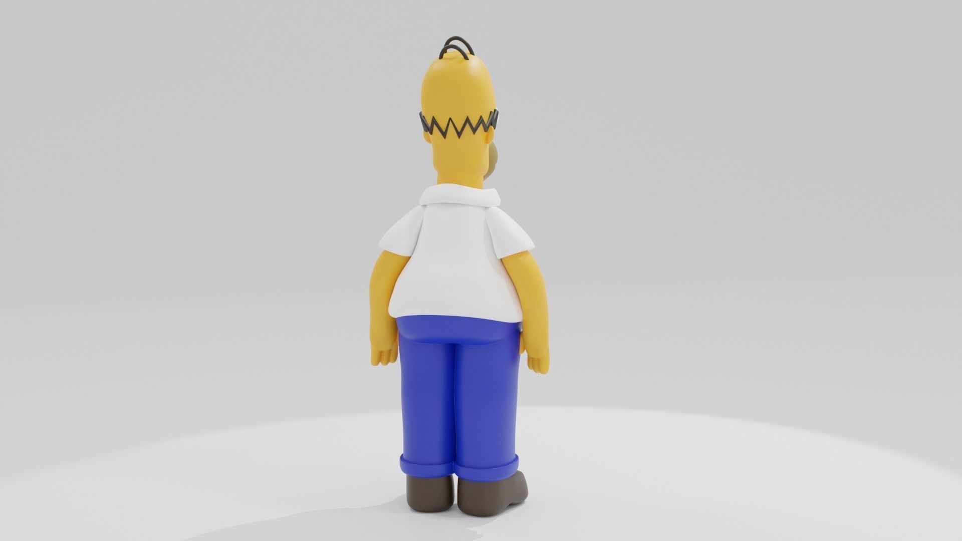 Homer Simpson The Simpsons character 3D model | CGTrader