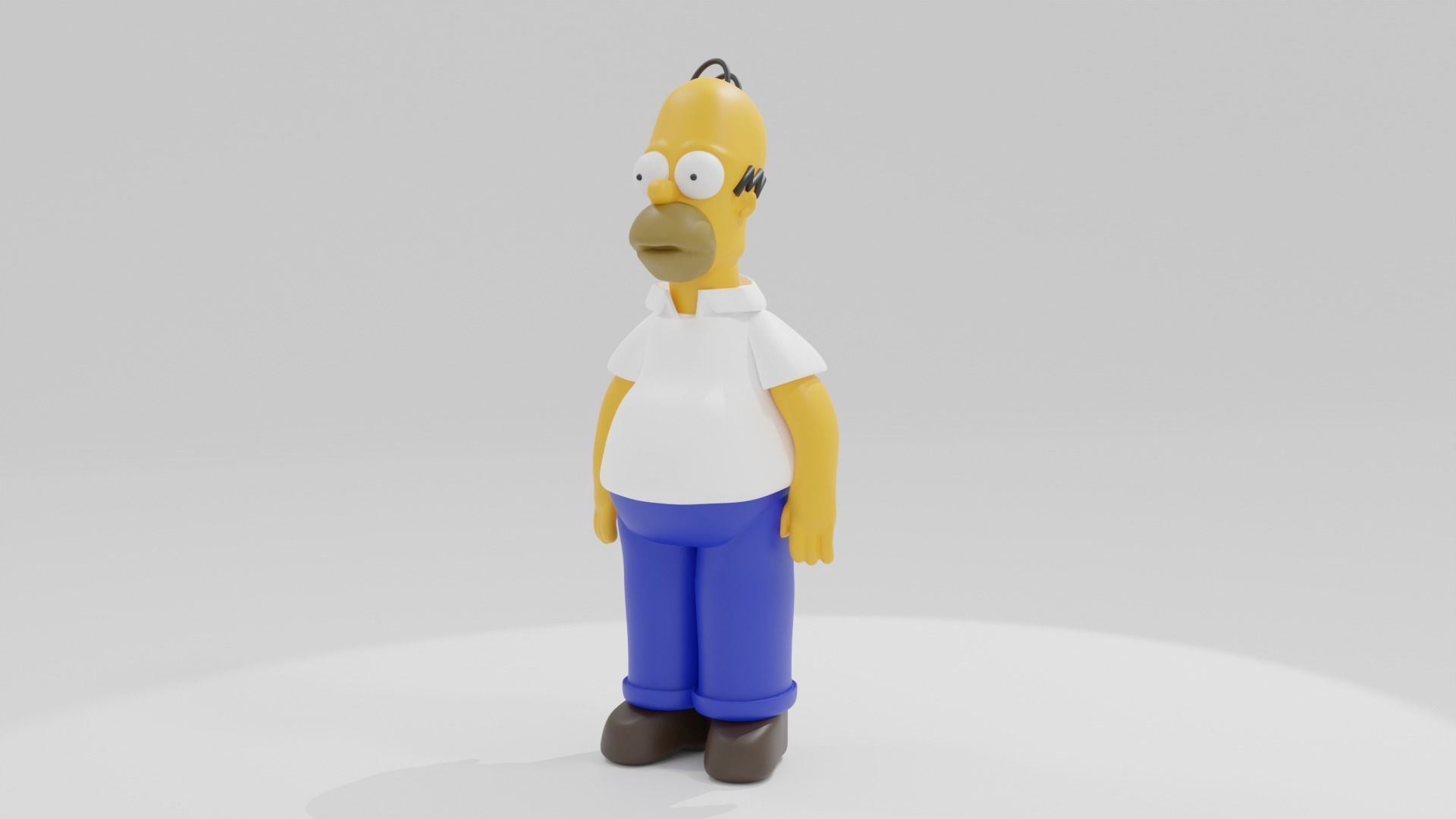 Homer Simpson The Simpsons character 3D model | CGTrader