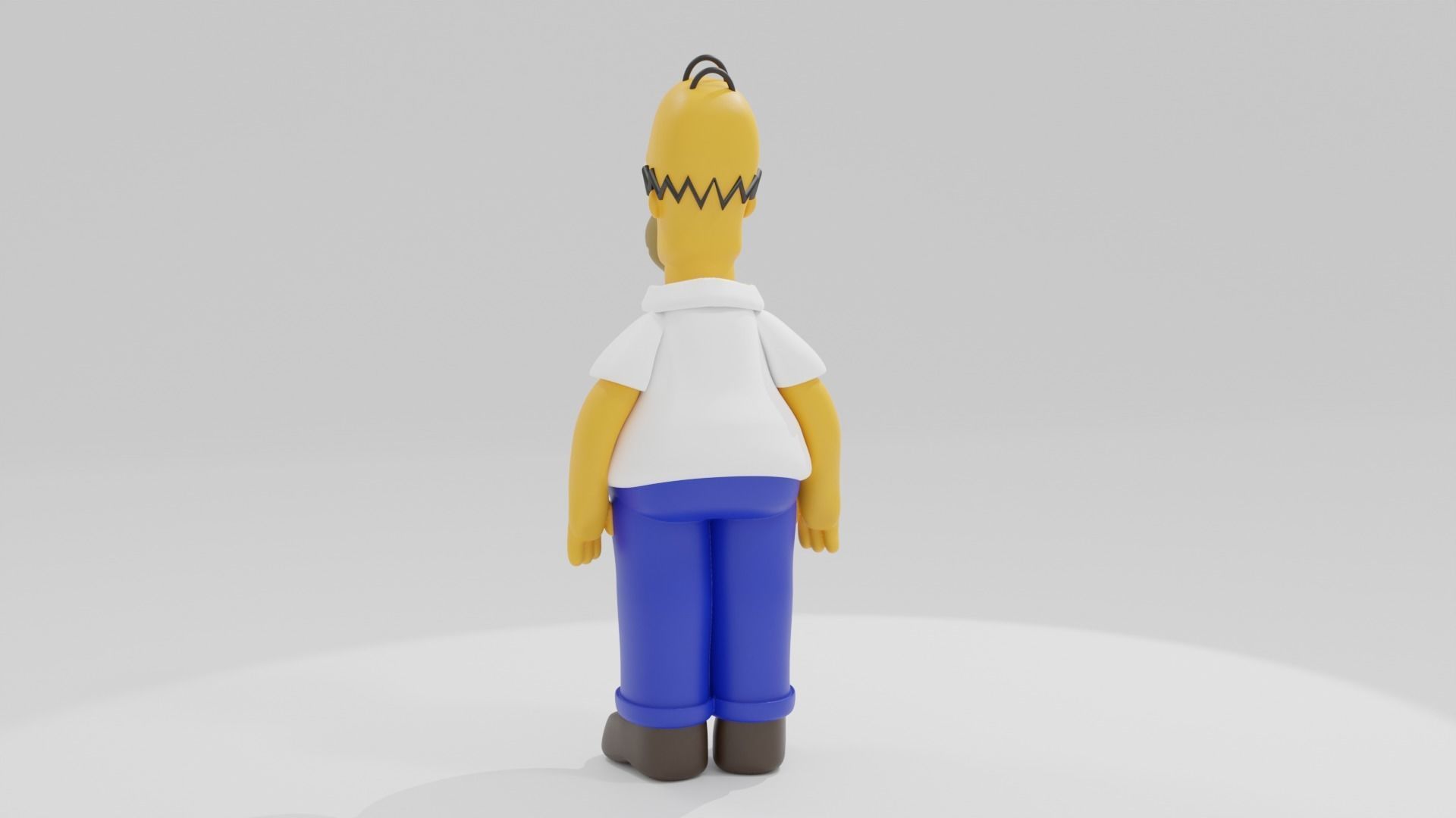 Homer Simpson The Simpsons character 3D model | CGTrader
