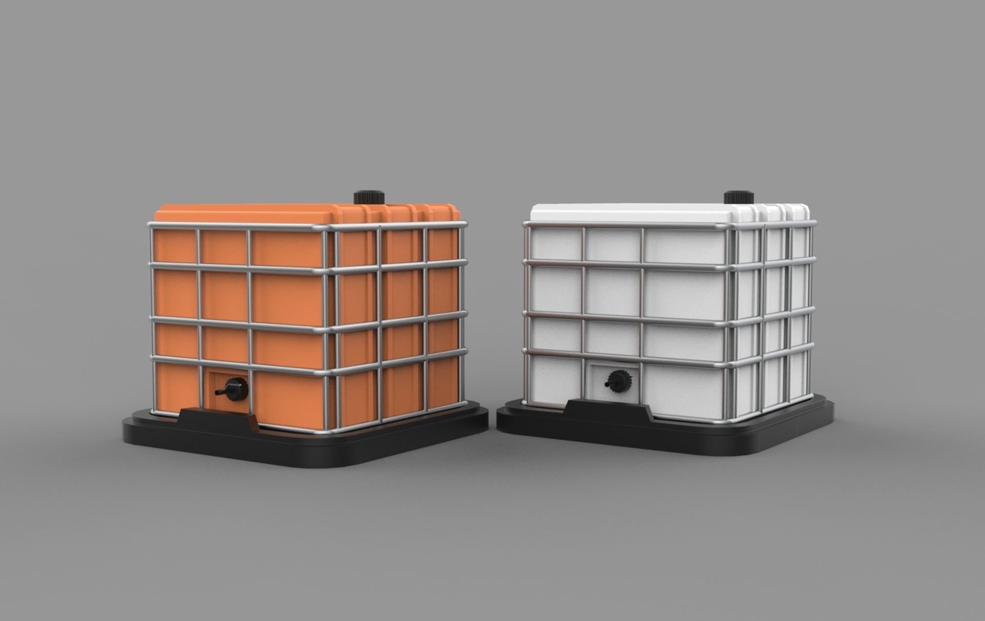 3D model water tank VR / AR / low-poly | CGTrader