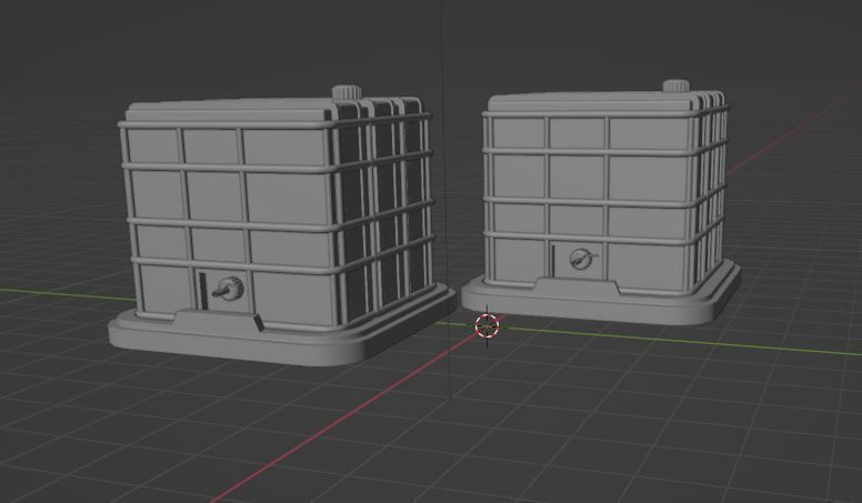 3D model water tank VR / AR / low-poly | CGTrader