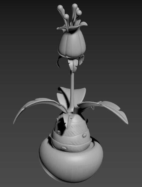3D model Stylized Fantasy Plant VR / AR / low-poly | CGTrader