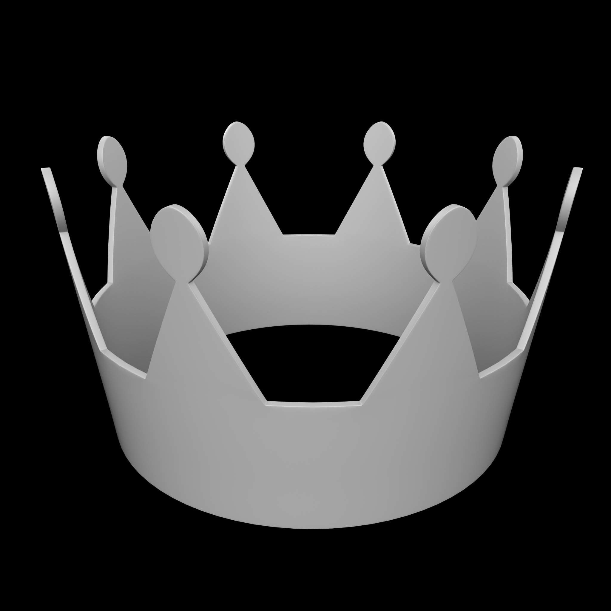 3D model 25 Crown IMM Brush Vol 2 VR / AR / low-poly | CGTrader