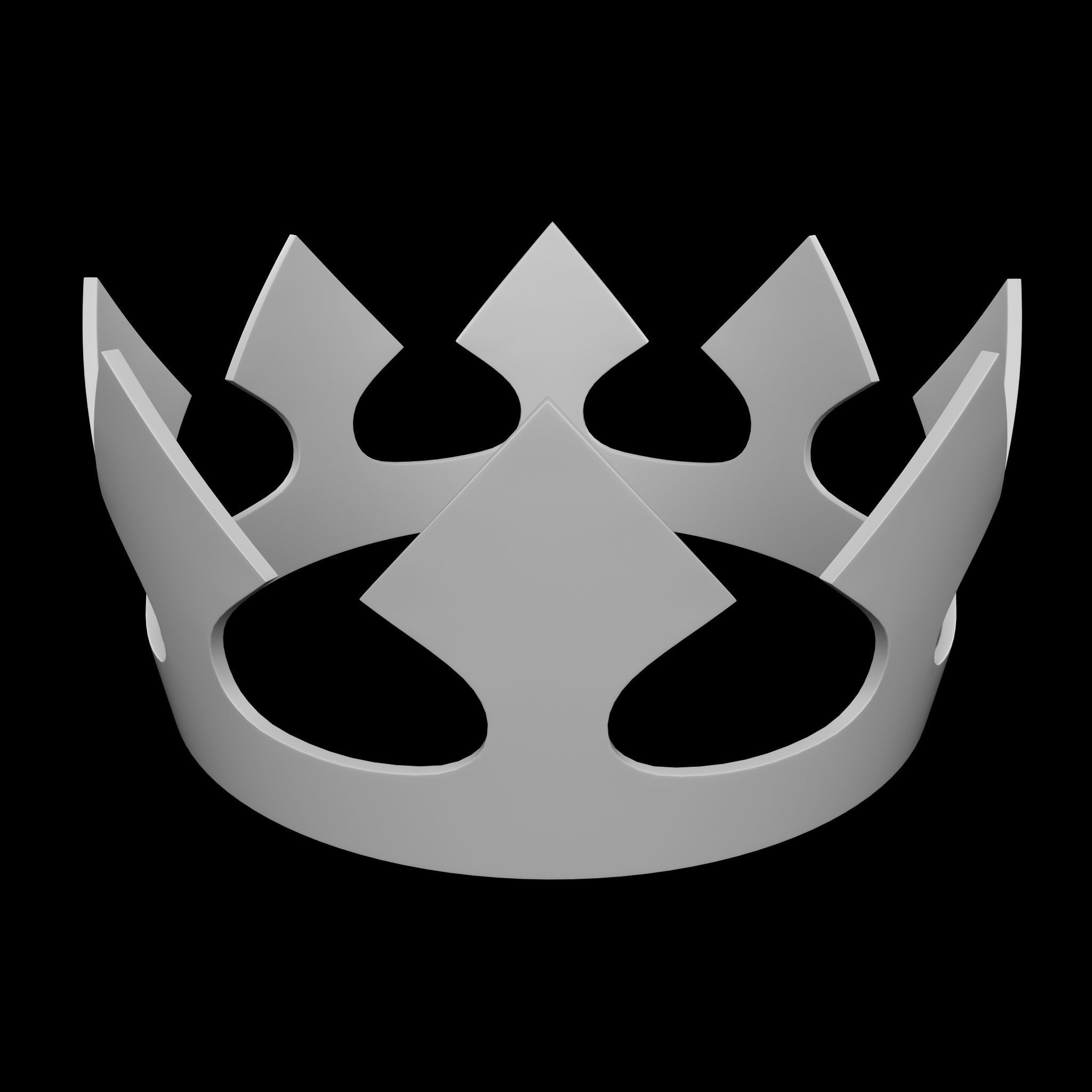 3D model 25 Crown IMM Brush Vol 2 VR / AR / low-poly | CGTrader