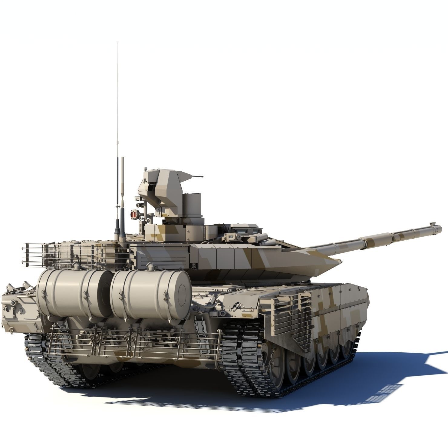 T-90MC 3D model animated | CGTrader