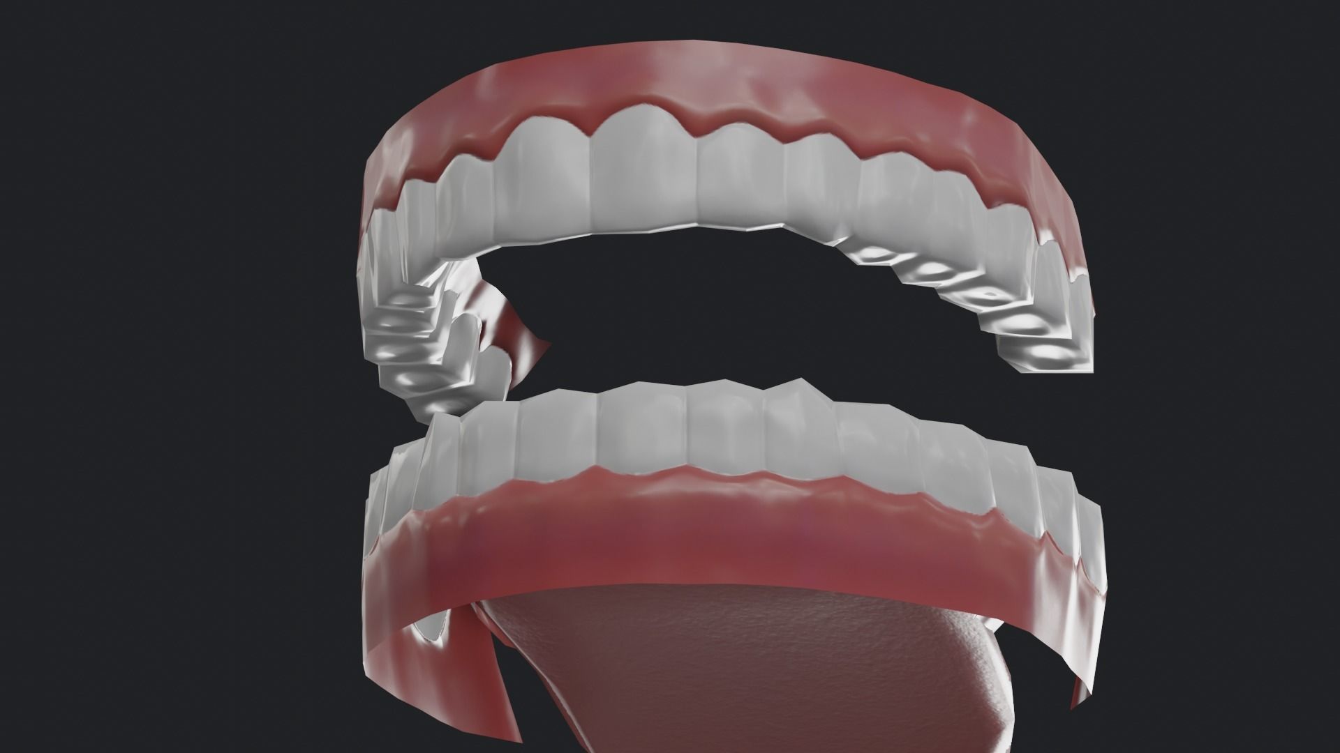 3D model Teeth Mouth VR / AR / low-poly | CGTrader