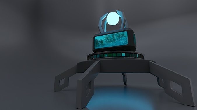 SciFi Cabin free 3D model | CGTrader