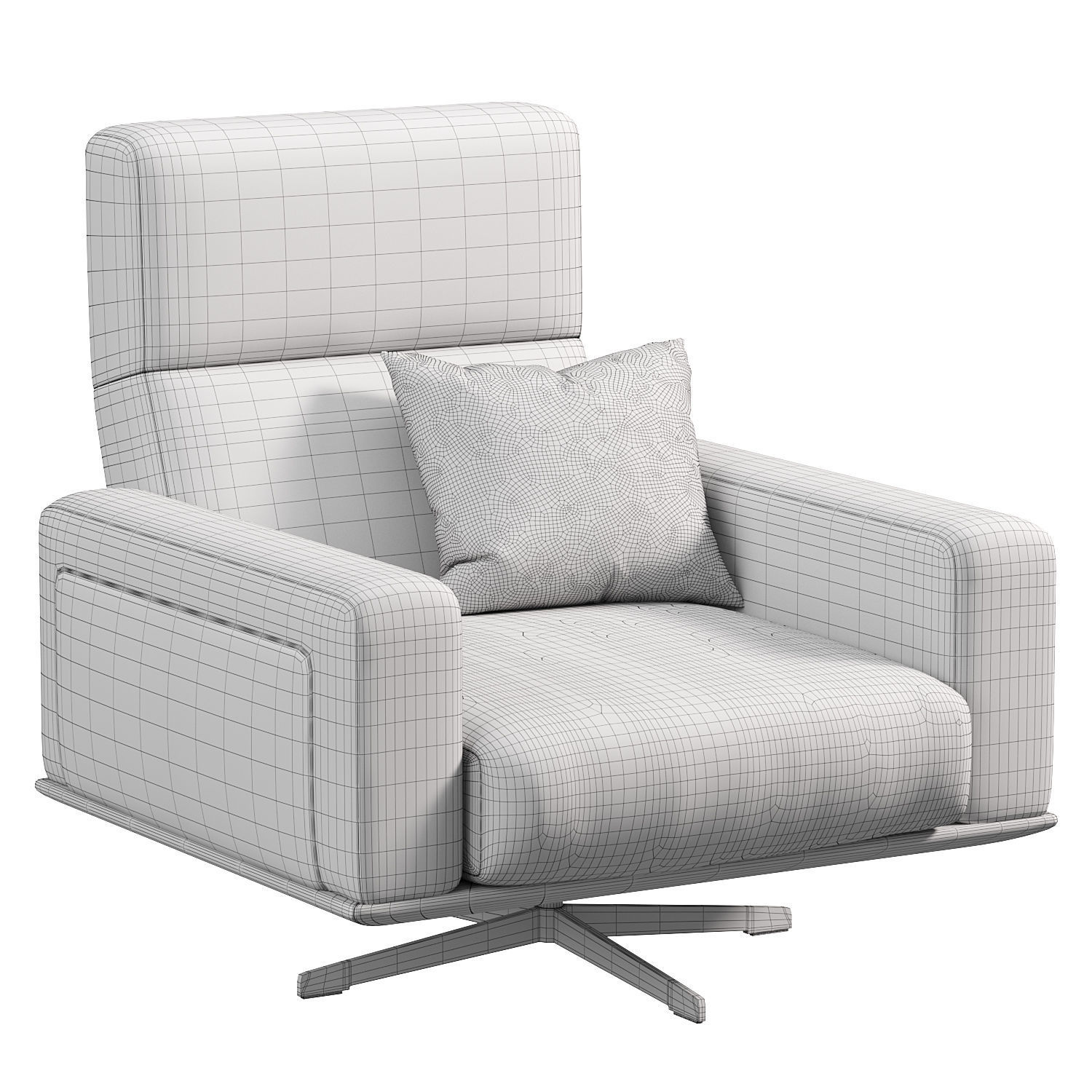 Armchair C114 by delavega 3D model | CGTrader