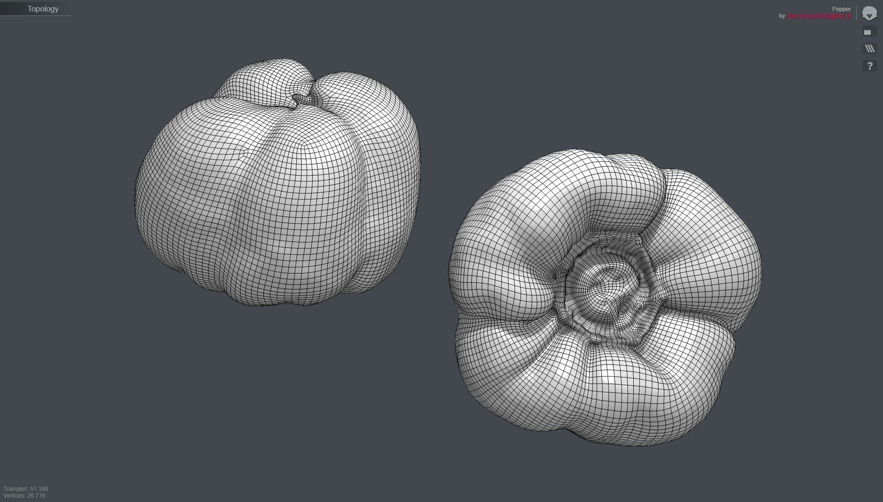 Pepper - food - PBR 3D model | CGTrader